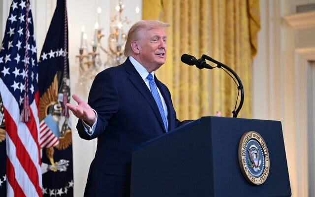 At White House Hanukkah party, Trump laments 'Jewish lobby' no longer ...