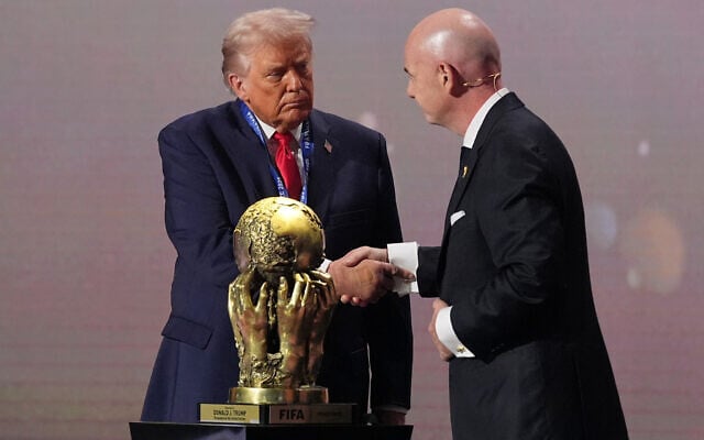 FIFA chief awards ally Trump the body's inaugural peace prize after ...