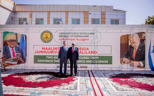 Somaliland official confirms talks with Israel on hosting a military ...