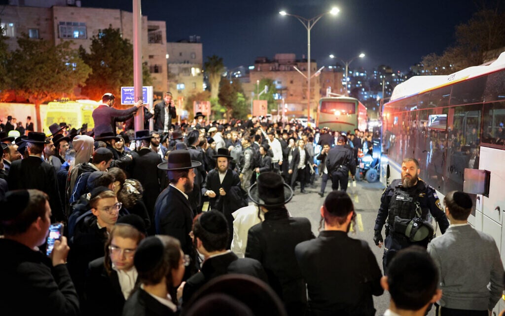 Police: Bus driver says he was attacked by protesters before running ...