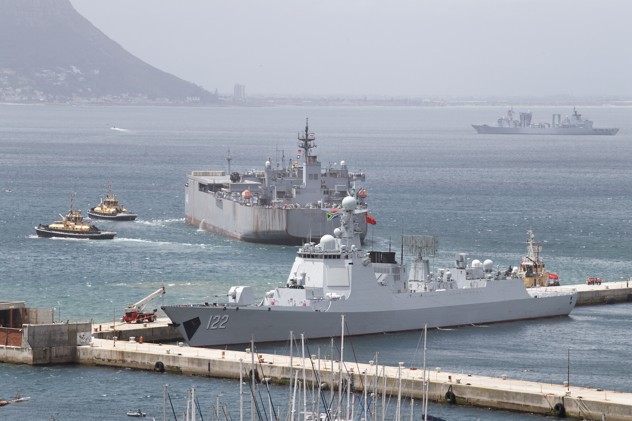 Chinese Iranian warships in South Africa for exercises - Naval ...