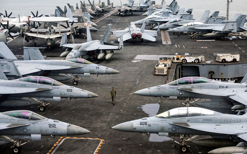 Trump: ‘A beautiful armada’ is sailing toward Iran right now, ‘I hope ...