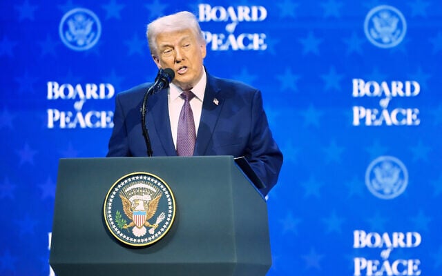 Trump: We're close to bringing last hostage out of Gaza, Board of Peace ...