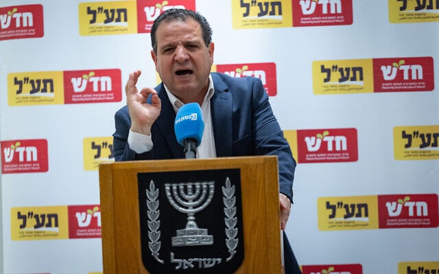 Hadash-Ta'al chair Odeh urges Jews to join rally against violent crime ...