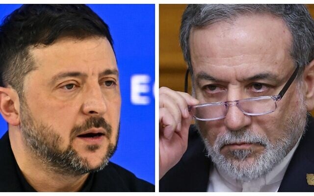 'Confused clown': Iranian FM lashes out at Zelensky after he slams ...