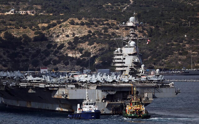 US refuelers, cargo planes spotted at Ben Gurion Airport as Iran ...