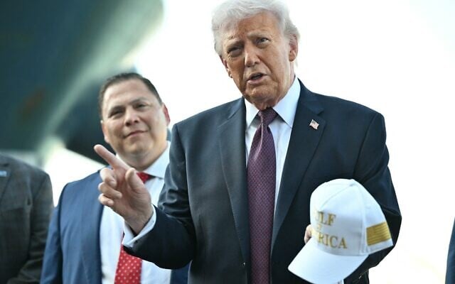 Trump says he's not happy with Iran’s conduct in nuke talks, but no ...