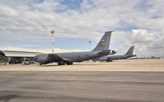 US refuelers, cargo planes spotted at Ben Gurion Airport as Iran ...