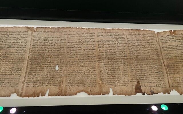 Great Isaiah Scroll, oldest near-complete biblical book ever found, on ...