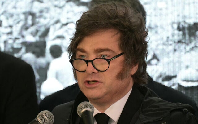 Argentina's Milei denounces Iran on anniversary of deadly Israeli ...