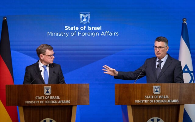 Sa'ar says Israel not seeking 'endless war' with Iran; German FM says ...