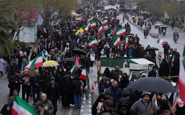 Large blast reported at site of Quds Day demonstration in Tehran | The ...