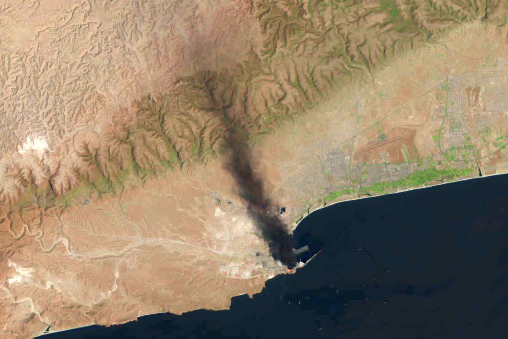Iran War 2026 -- Satellite Imagery Gallery -- 18 March 2026 (Archive)