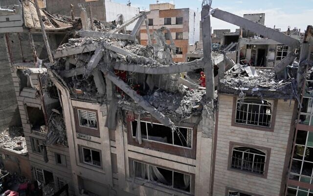 IDF says airstrikes targeted ballistic missile launch sites, Iranian ...
