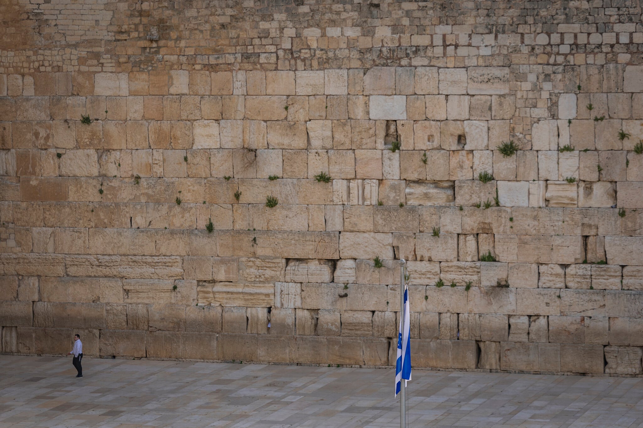 Wartime limits keep most away from Priestly Blessing at Western Wall ...