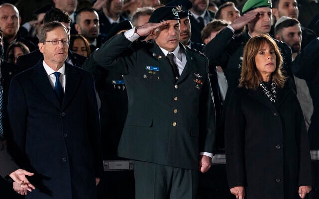 At Memorial Day ceremony, leaders warn of division, IDF chief says 'all ...