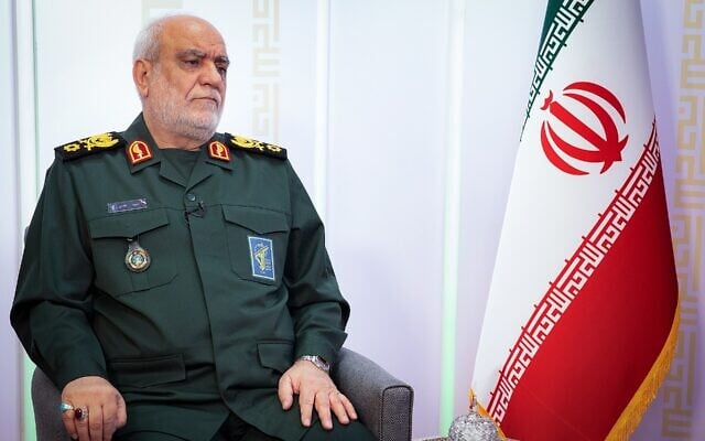 Strike kills IRGC intelligence chief, Iranian state media reports | The ...