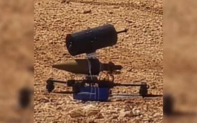 Hezbollah drone found inside Israeli territory near Lebanese border ...