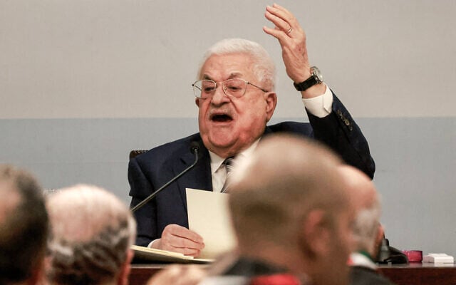 PA's Abbas announces presidential elections to be held in 2027 | The ...