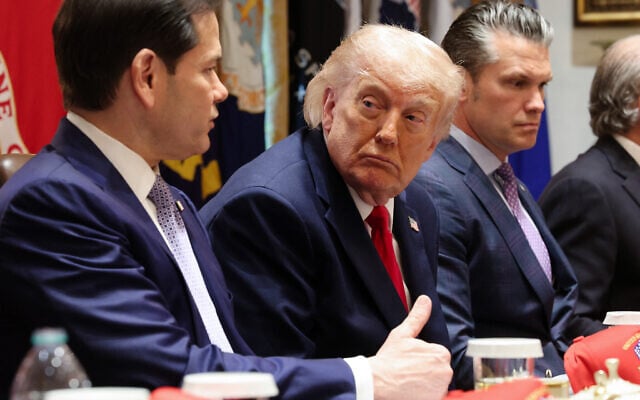 Trump says he's entering Situation Room to make final decision on Iran ...