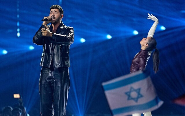 With no audible booing, Israel's Noam Bettan performs 'Michelle' at ...