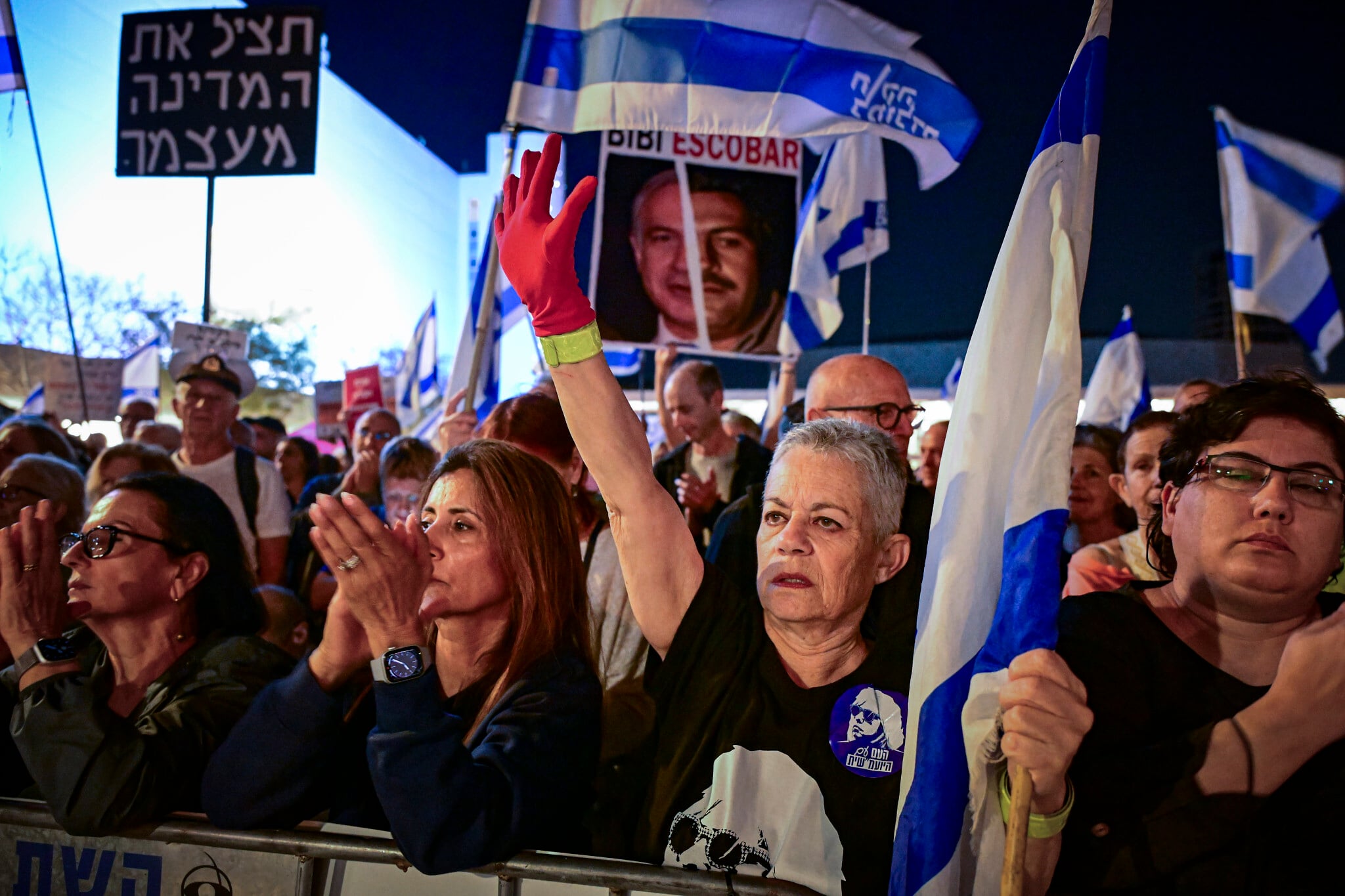 Two arrested for allegedly shooting at anti-government protesters with ...