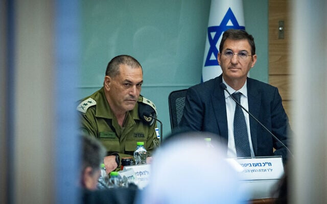 Zamir warns Knesset that military urgently needs more soldiers amid ...