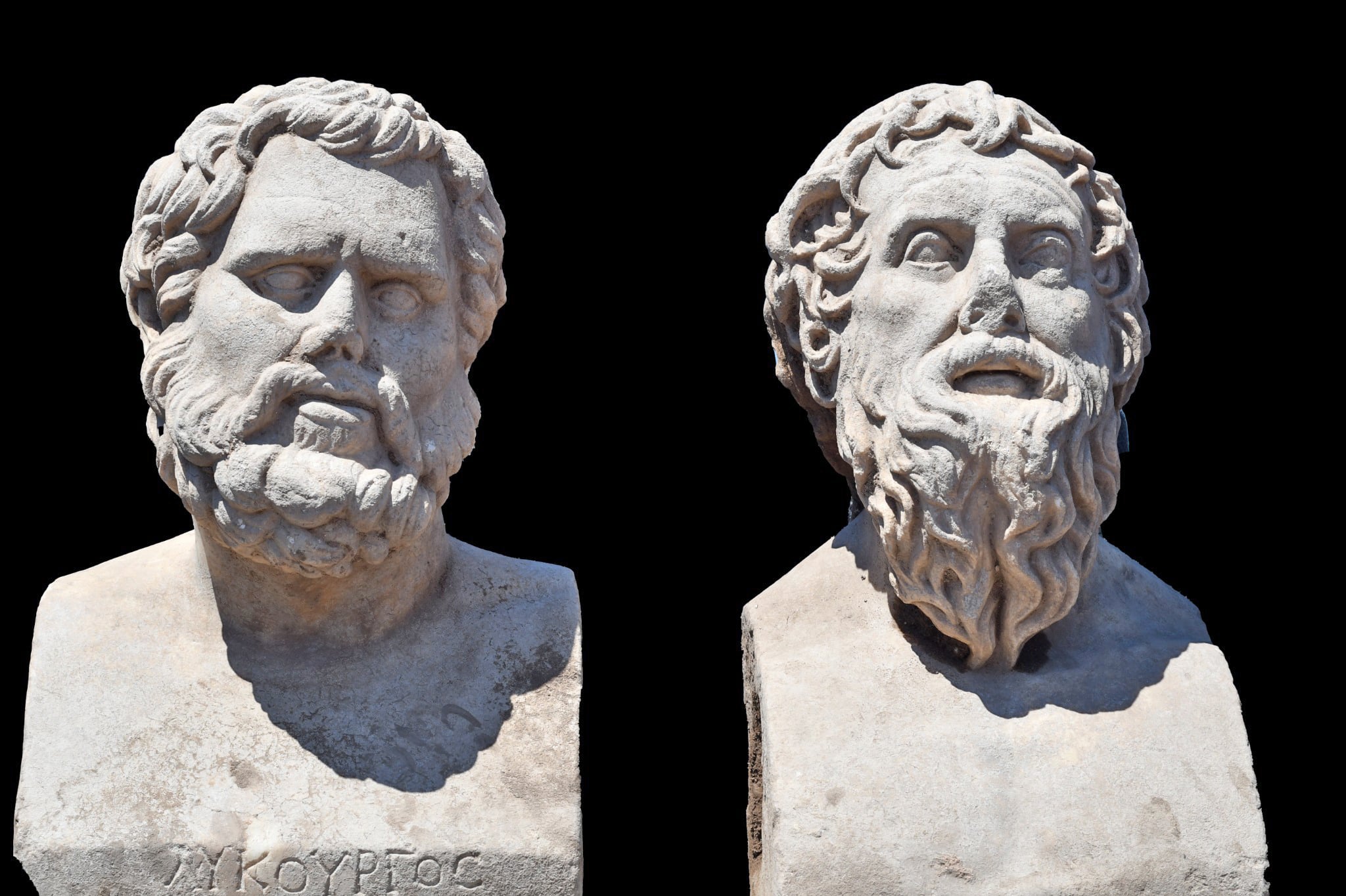 ‘Wondrous’ Roman busts unearthed in ancient winepress in northern ...