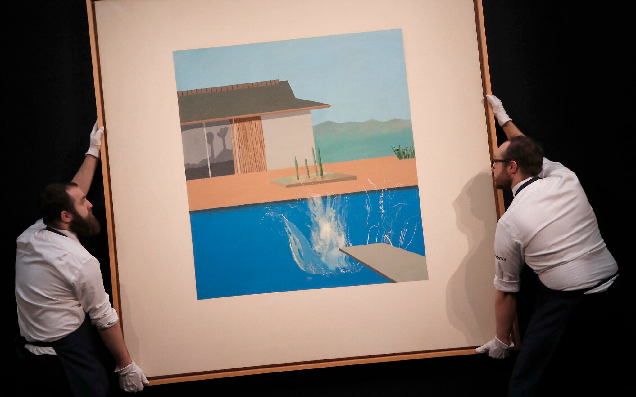 David Hockney, iconic artist known for colorful landscapes and pool ...