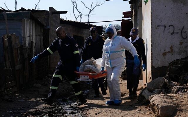 12 killed in shooting spree at illegal miners' site near Johannesburg ...