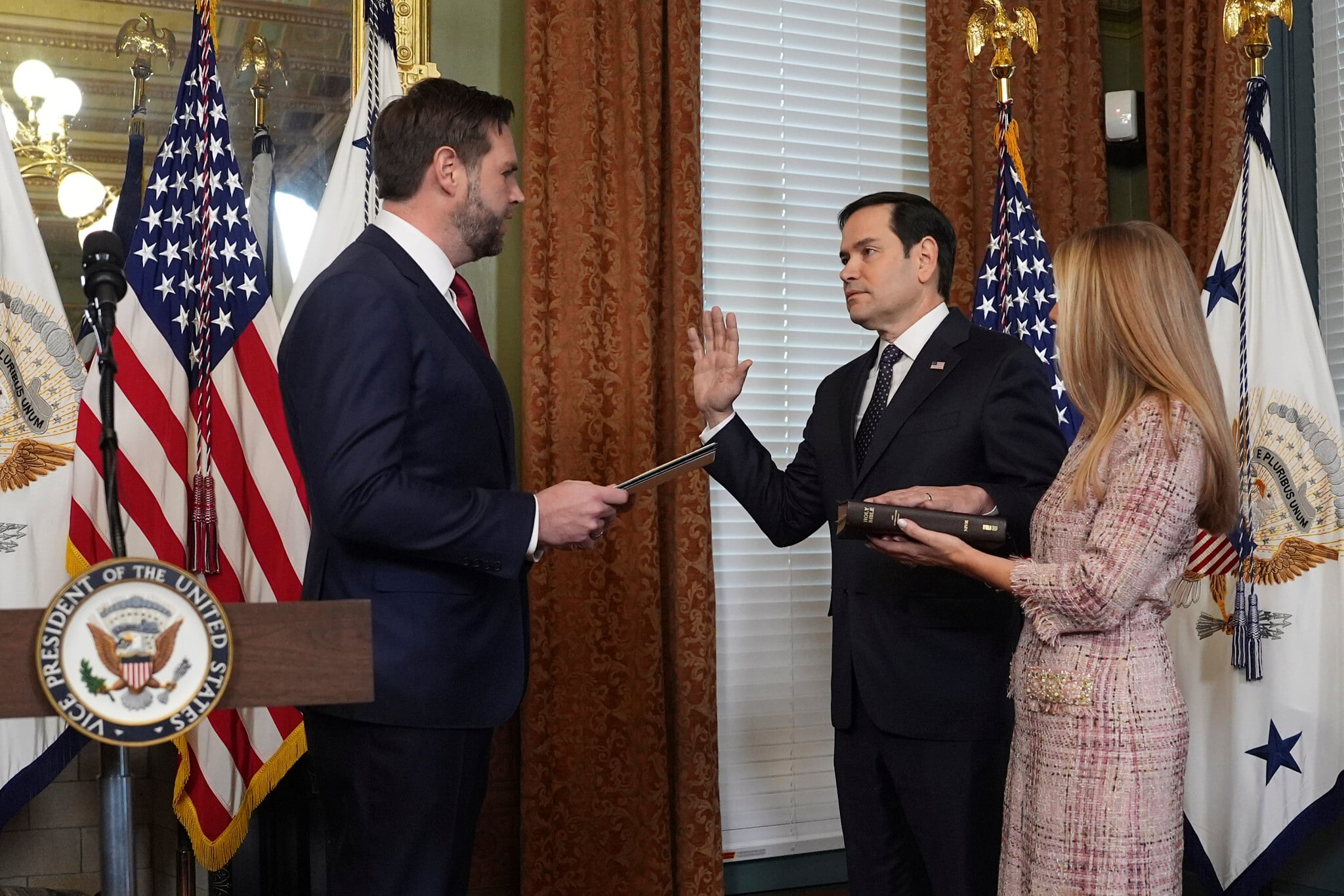Vance and Rubio take different approaches as Iran tests their 2028 ...
